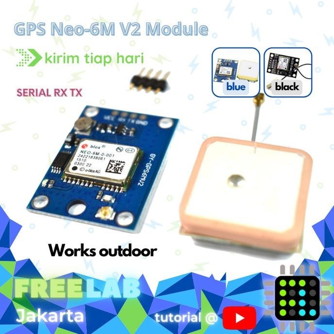 Jual GPS uBlox GY-NEO6MV2 GY NEO-6M V2 NEO 6M | Shopee Indonesia