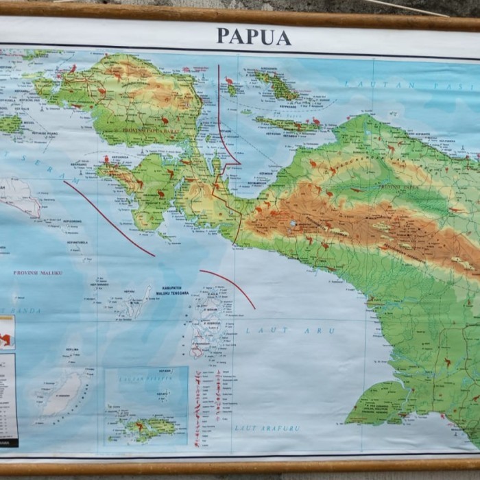 Jual Peta Papua Bingkai | Shopee Indonesia