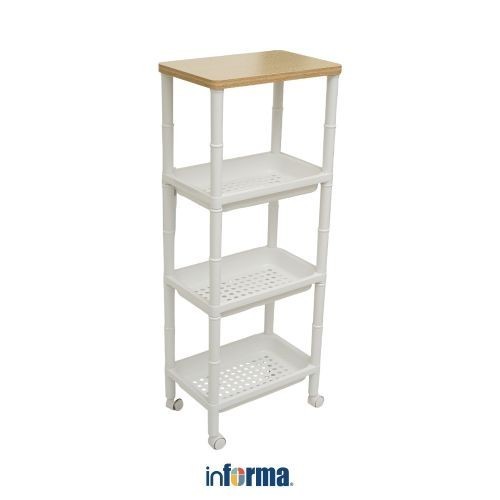 Jual Informa 35X23X88 Cm Rak Troli Ekstensi - Putih | Shopee Indonesia