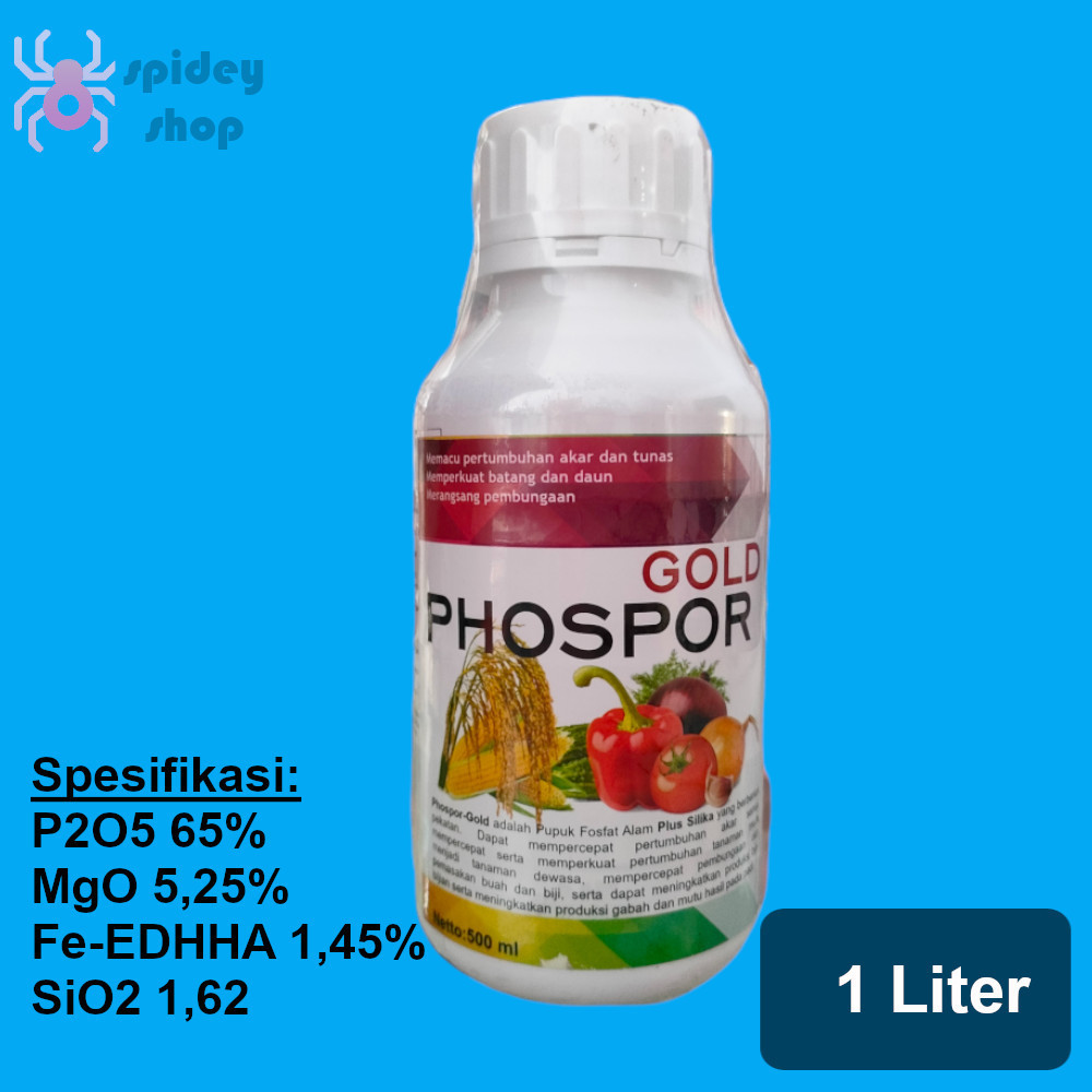 Jual Pupuk Phospat Plus Silika Suplemen Tanaman Phospor Gold 1 Liter ...