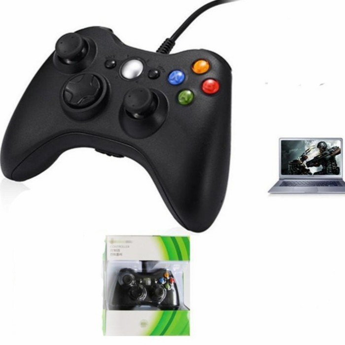 Jual Stick Gamepad USB Stik Laptop PC Plug n Play Support PES GTAV ...