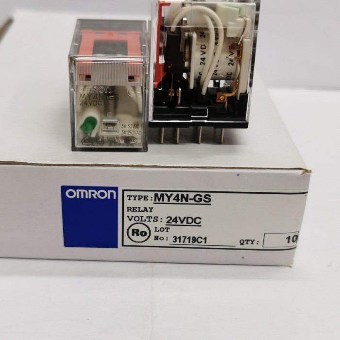 Jual Terbatas Relay Omron Asli My4N-Gs, 24Vdc Harga Khusus | Shopee Indonesia
