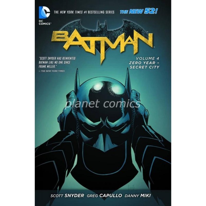 Jual Batman TP Vol 4 Zero Year Secret City (New 52) - 9781401249335 ...