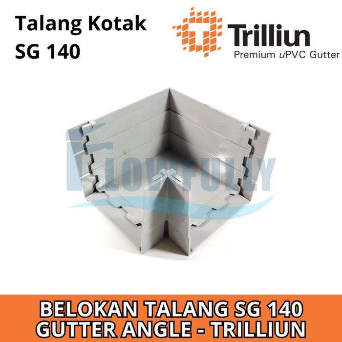 Jual BELOKAN TALANG SG 140 TRILLIUN KOTAK SQUARE GUTTER ANGLE SIKU ...