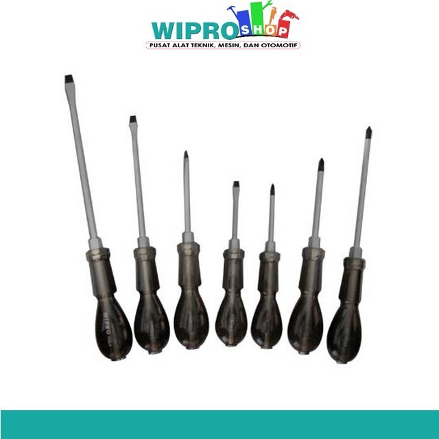 Jual Wipro Obeng Tembus Set 111 7 PCS | Shopee Indonesia