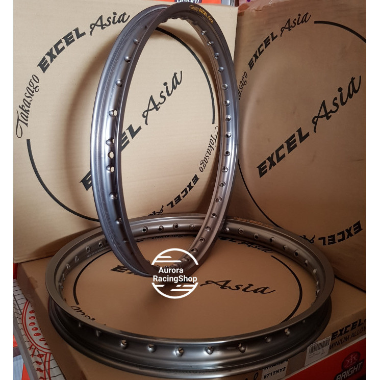Jual Velg Takasago Excel Asia Set Ring 17 x 140 / 140 warna Titanium ...