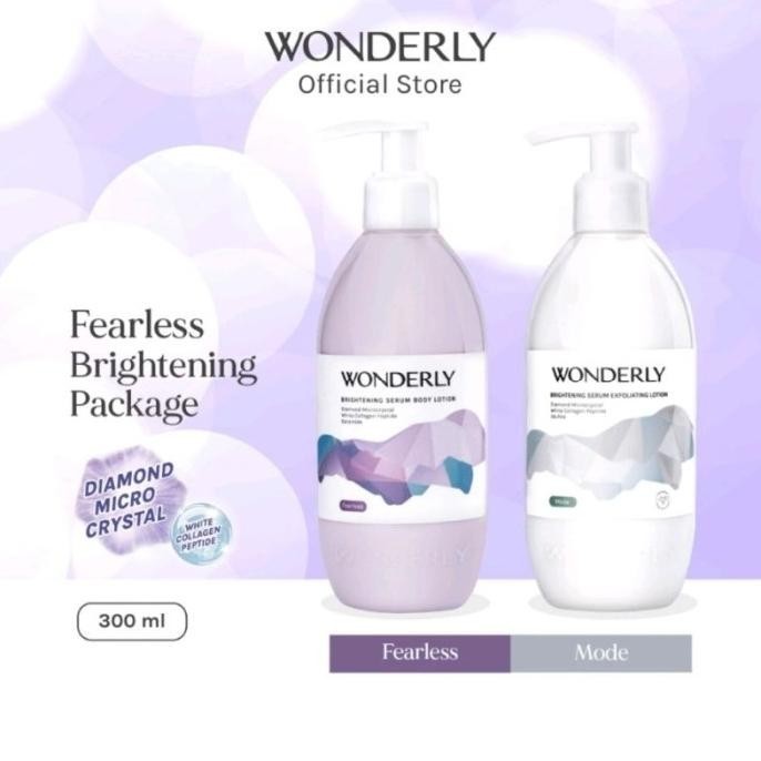 Jual WONDERLY FEARLESS Body Brightening Package LARISTA88 | Shopee ...