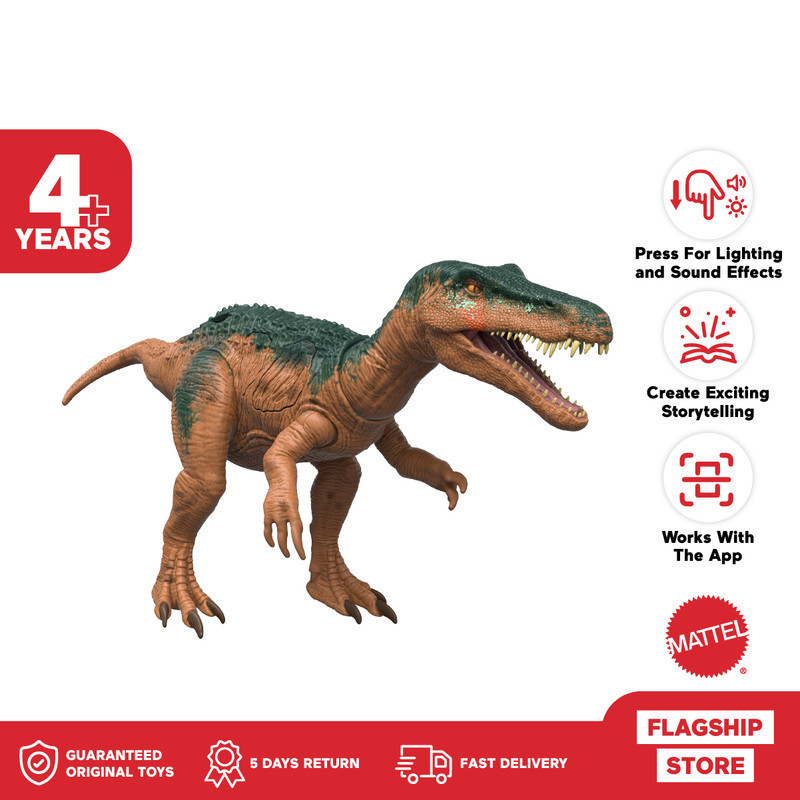 Jual Jurassic World Epic Attack Baryonyx Dinosaur Toy Figure - Mainan ...