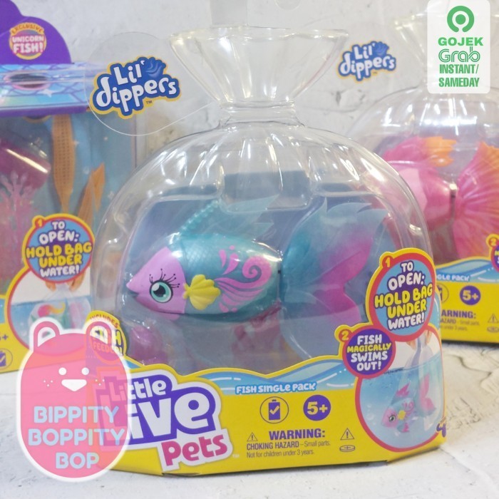 Jual Rya Little Live Pets Lils' Dippers Fish | Shopee Indonesia