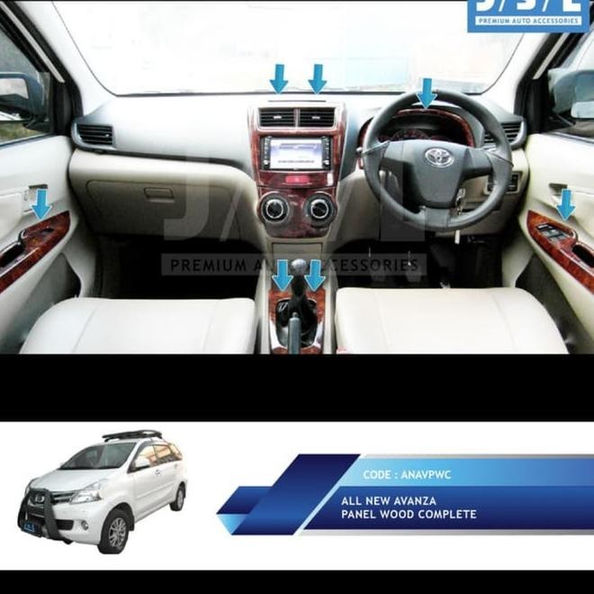 Jual All New Avanza Xenia Panel Wood Complete | Shopee Indonesia