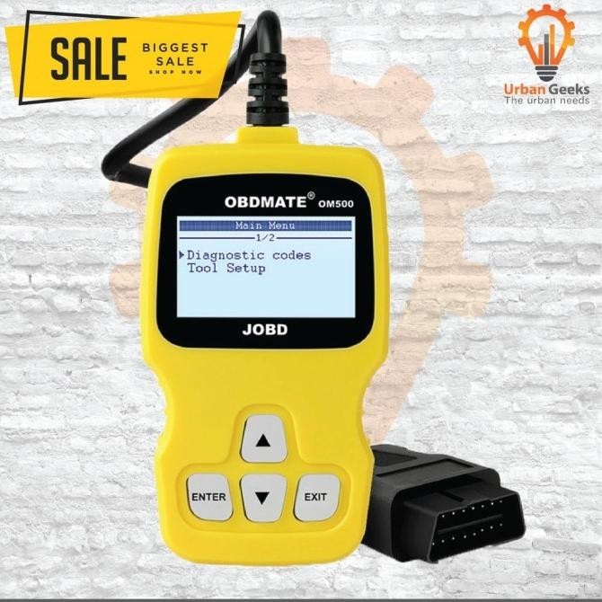 Jual [Dari Jakarta] Om500 Scanner Mobil Obd2 Obdmate Jobd Obd Mate ( | Shopee Indonesia