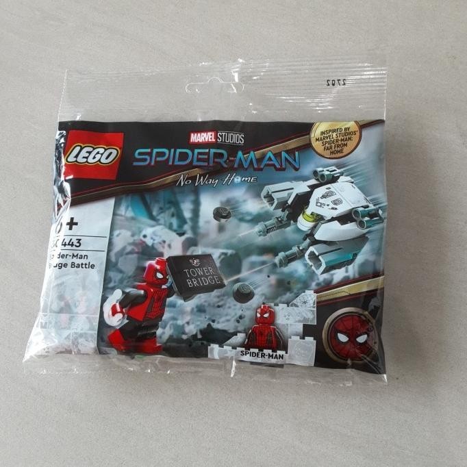 Jual LEGO 30443 Polybag 6+ SpiderMan No Way Home Bridge Battle | Shopee ...