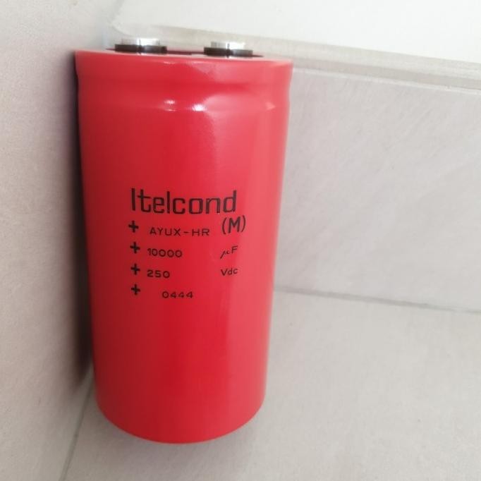 Jual Kapasitor / Elco merk Itelcond 10,000 mF 250 V | Shopee Indonesia