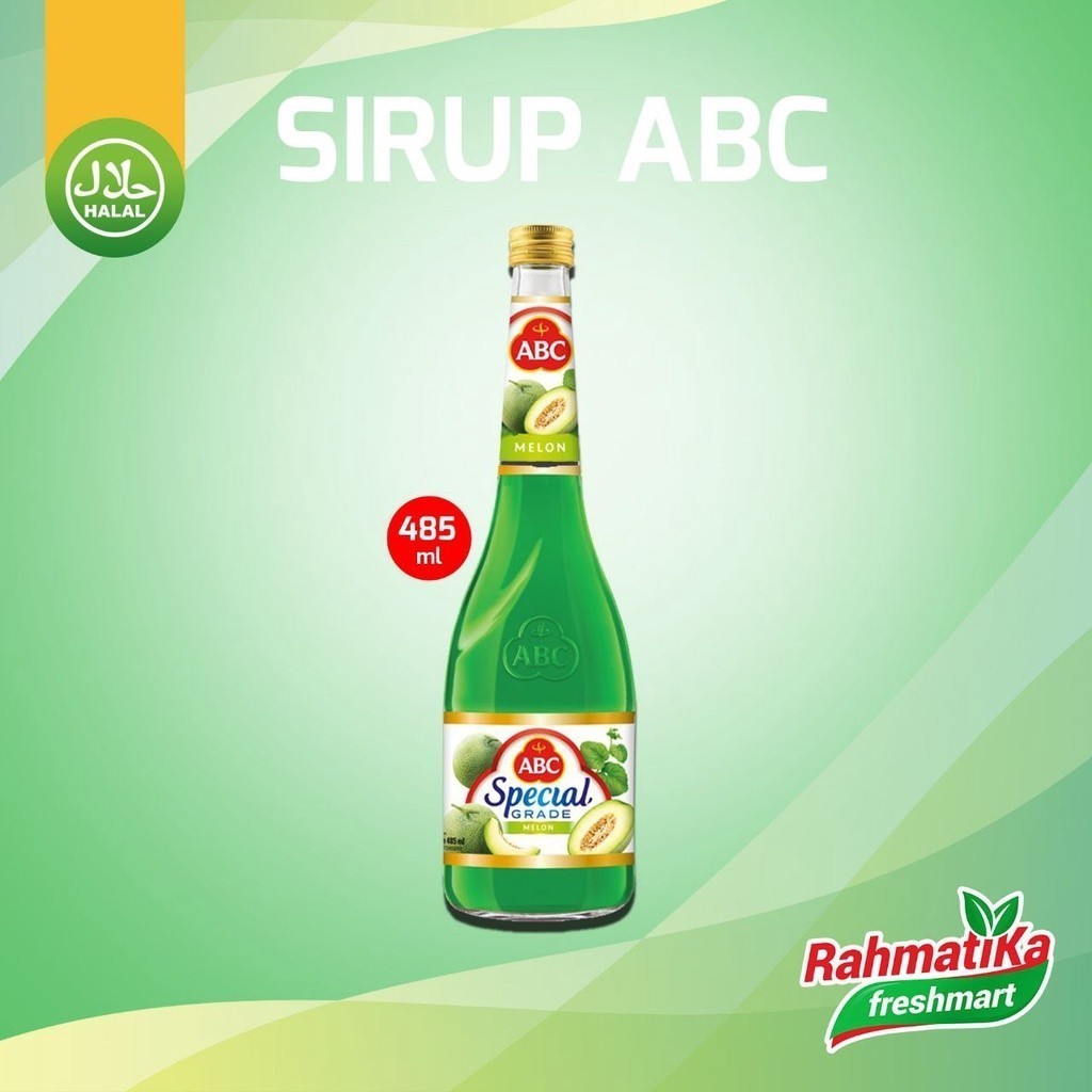 Jual Sirup ABC Special Grade Melon / Syrup ABC Botol 485 ml | Shopee ...