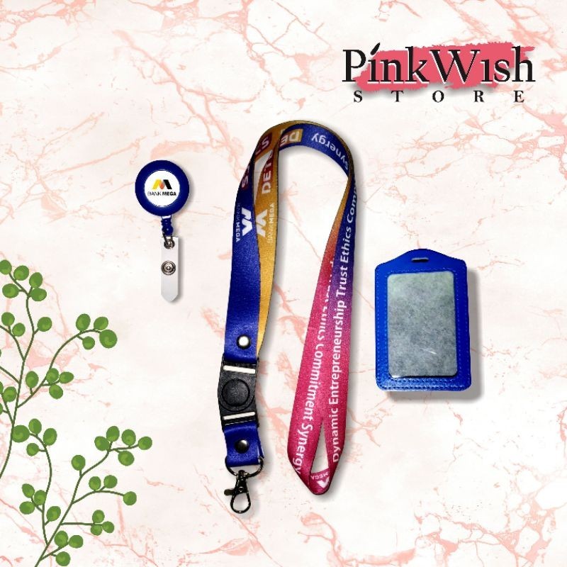 Jual Tali Idcard DETECTS Bank mega / Lanyard DETECTS Bank mega / Tali ...