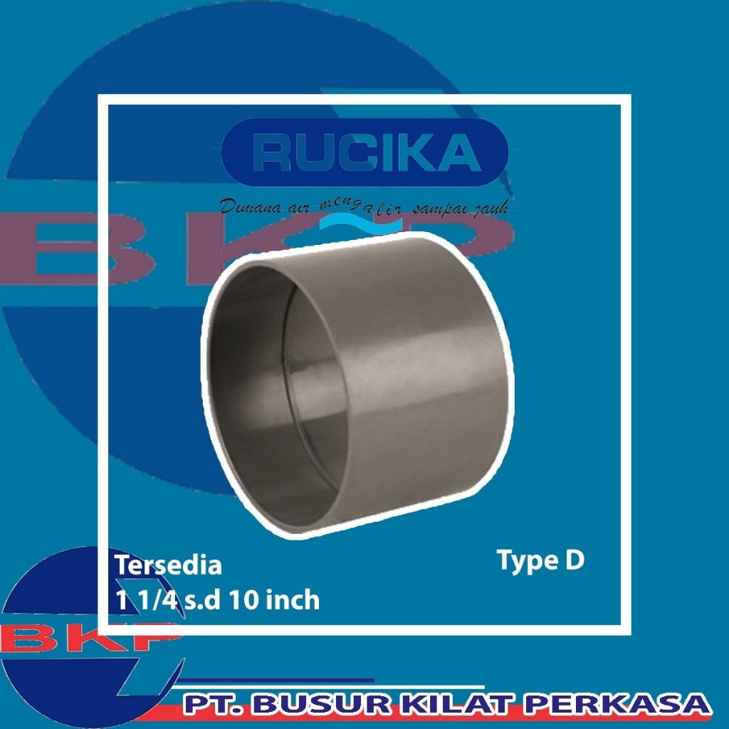 Jual Sock / Socket Pvc 1 1/4 inch Rucika Class D | Shopee Indonesia