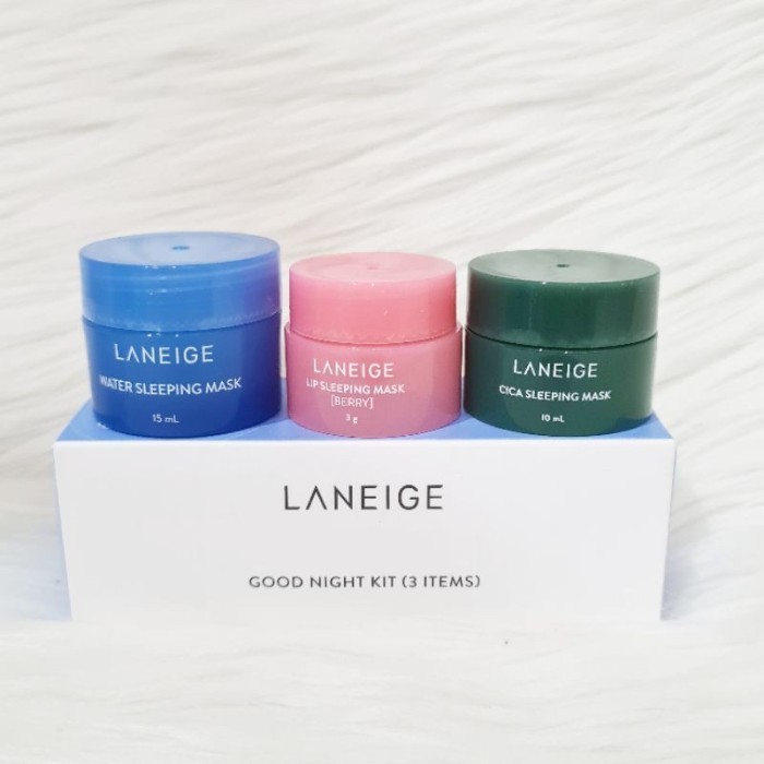 Jual LANEIGE Sleeping Care Good Night Kit 3 items | Shopee Indonesia