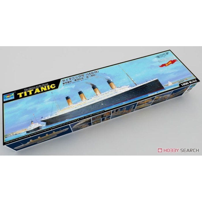 Jual RMS Titanic with LED 1/200 model kit trumpeter | Shopee Indonesia