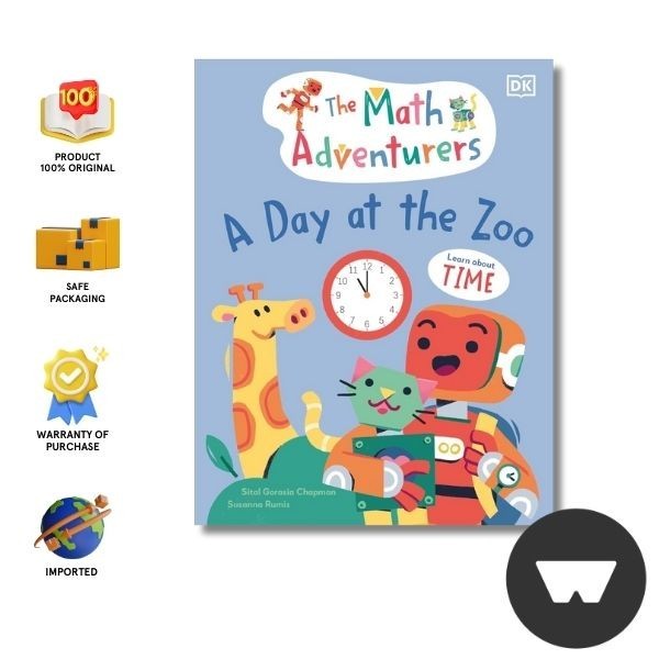 Jual Dk - The Math Adventurers: A Day At The Zoo: Learn About Time | Shopee Indonesia