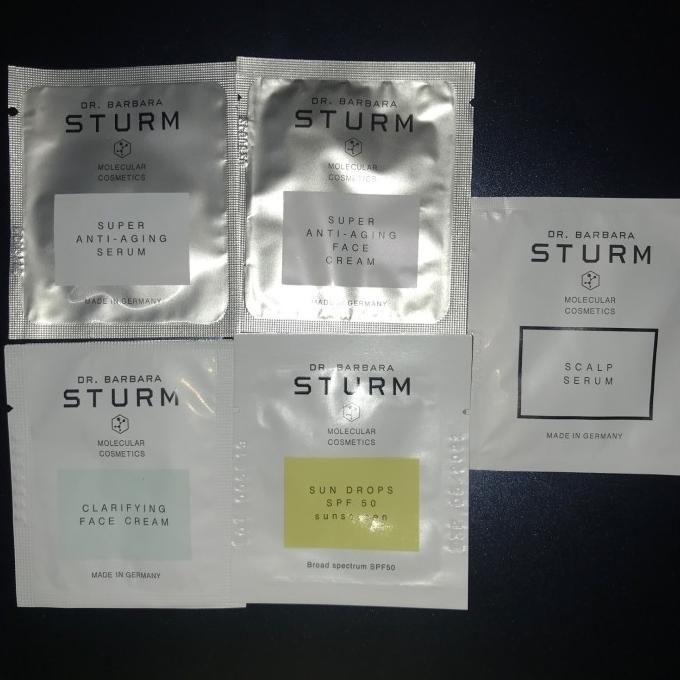 Jual Dr Barbara Sturm Sampler Sachet Travel Kit Serum Cream Sunscreen ...