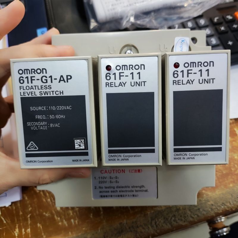 Jual 61F-G1-AP WLC OMRON 2TABUNG WATER LEVEL CONTROL ORIGINAL | Shopee ...
