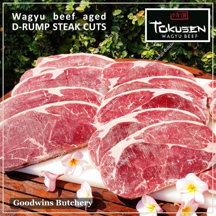 Jual Ayala - 1.2Kg Wagyu Beef Tokusen Mbs 4-5 D Rump Aged Steak-Cut ...