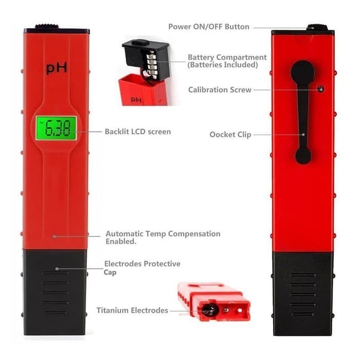 Jual Paket Mediatech Alat Ukur Ph Meter + Atc Dan Tds & Ec Meter ...