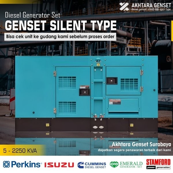 Jual Harga Genset 45 Kva 50 Kva 60 Kva - PERKINS ISUZU CUMMINS EMERALD | Shopee Indonesia