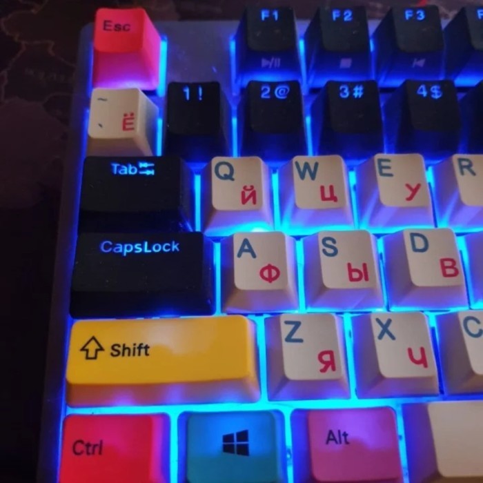 Jual Keycap Keycaps Keyboard 10 Pcs Pbt Profile Oem Dye Sub Cmyk ...