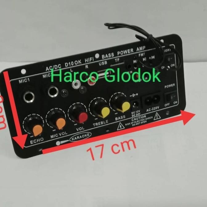 Jual Kit basstube modul subwoofer HI FI 10K Bluetooth & karaoke ...