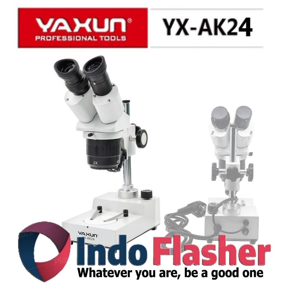 Jual Microscope Yaxun Ak24 / Microscope Trinocular / Microscope Digital / Microscope Hp / Ak24 ...