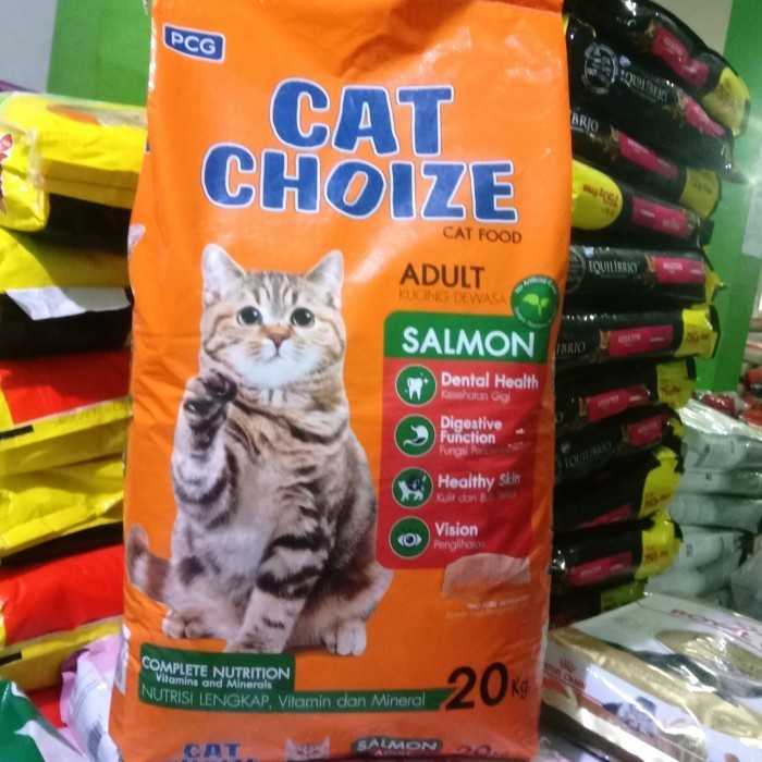 Jual Cat Choize 20Kg / Cat Choize Adult 20Kg Cat Food Gojek Only ...