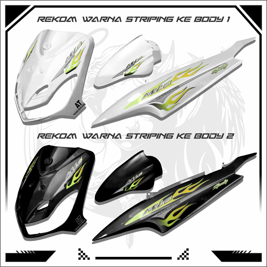 Jual STRIPING MIO sporty api original STRIPING MIO SPORTY STRIPING MIO ...
