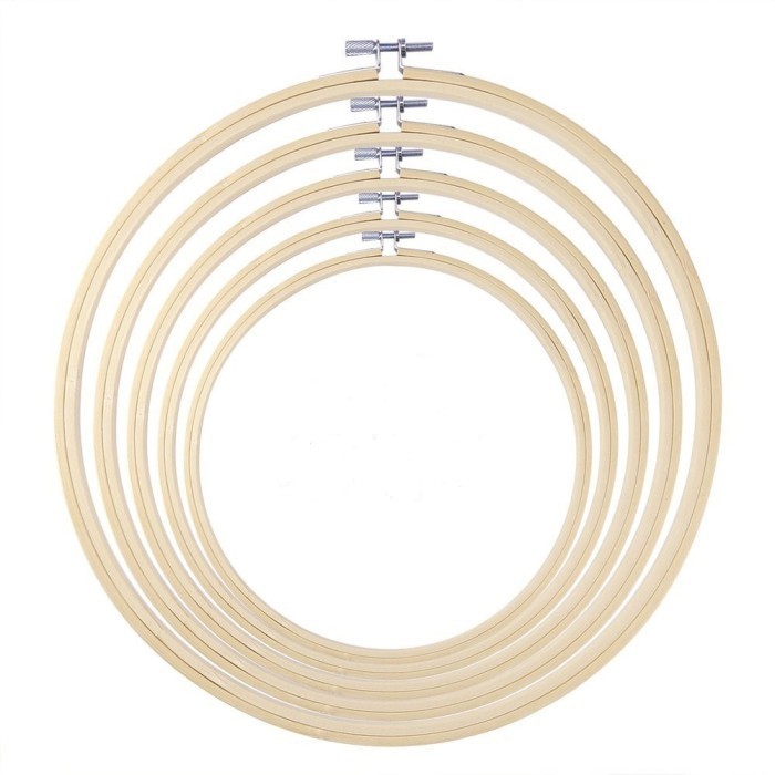 Jual Pemidangan Bambu/ Embroidery Hoop Satuan Ukuran Jumbo | Shopee ...