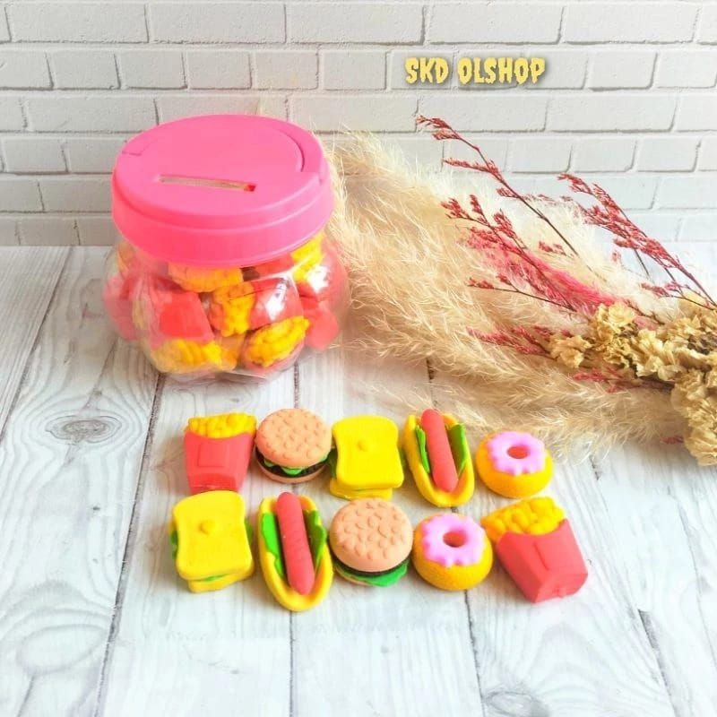 Jual penghapus karakter Hapusan unik Random ( isi 24 pcs ) | Shopee ...