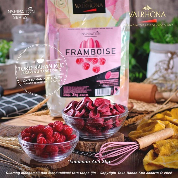 Jual Cabina Valrhona Inspiration Raspberry Framboise 500Gr Couverture ...