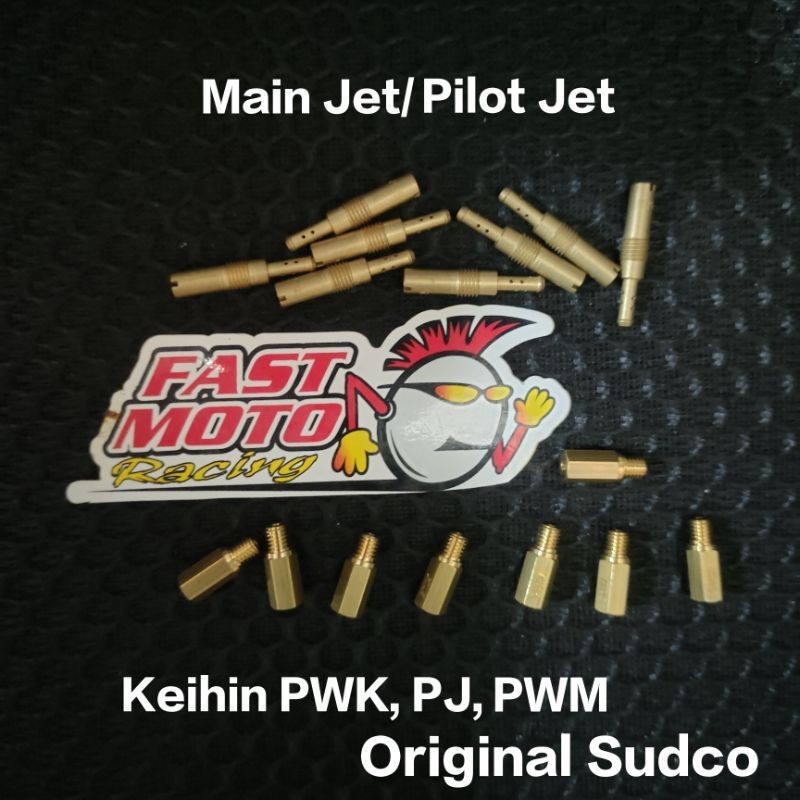 Jual Main Jet/Pilot Keihin PWK, PJ, PWM Original Sudco | Shopee Indonesia