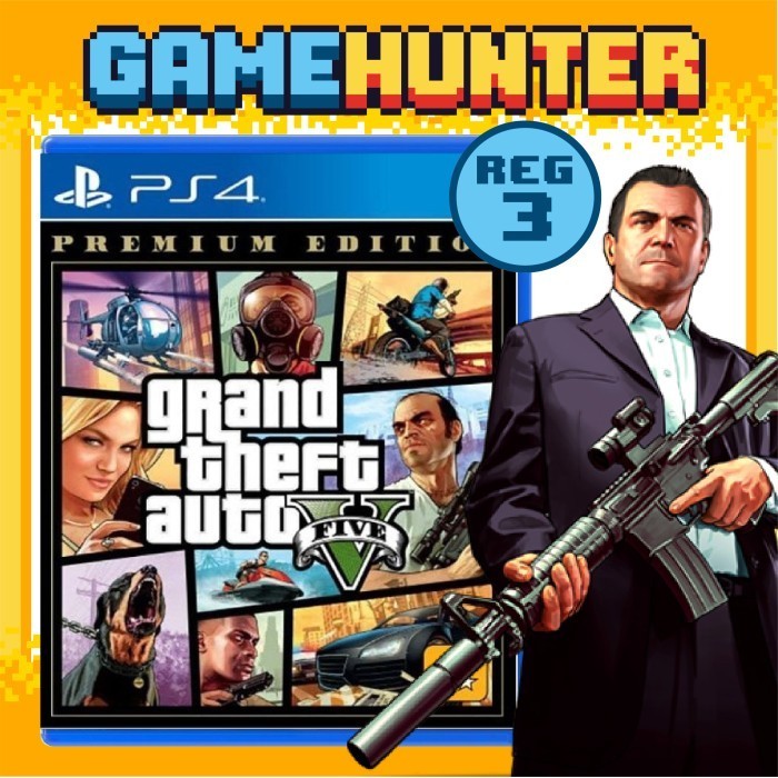 Jual PS4 GTA V PREMIUM EDITION REG 3 #ORIGINAL | Shopee Indonesia