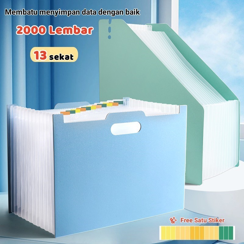 Jual FREE SHIPPING / READY BALI STANDING FILE A4 FREE STIKER TAS ...