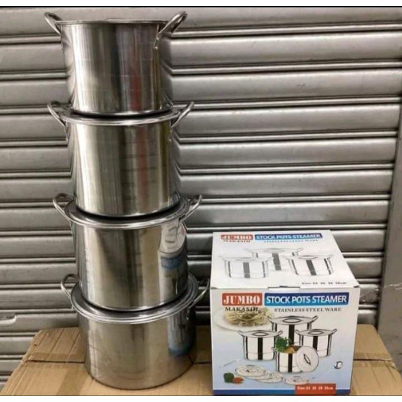 Jual (ACEH TIMUR) STOCKPOT STAINLESS /DANG/TEMPAT MASAK AIR | Shopee ...