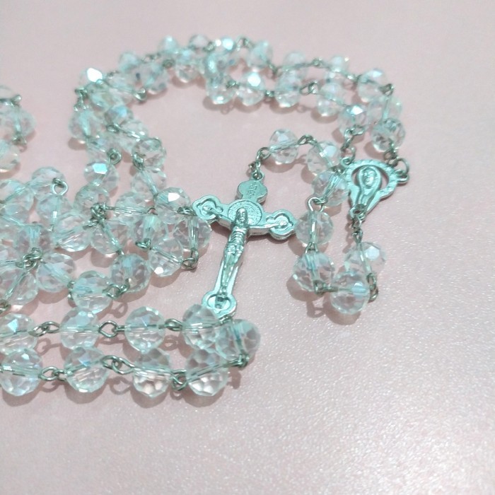 Jual Mayu Best Rosario Doa Bapa Kami Kristal Bening/ 77 Rosario Doa Bapa Kami | Shopee Indonesia