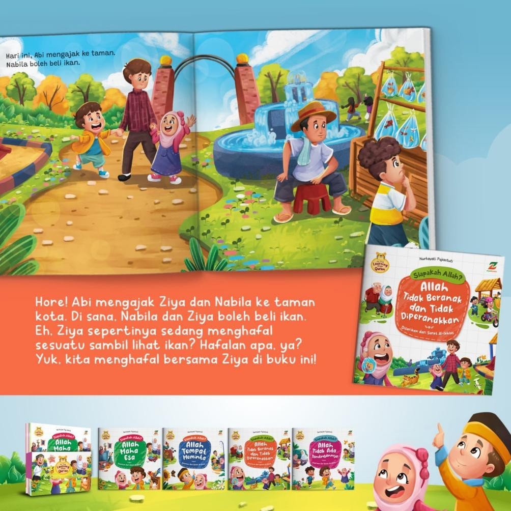 Jual ZIYADBOOKS - BUKU CERITA ANAK ISLAMI (MENGENAL ALLAH) - MY FIRST LEARNING FROM QURAN ...