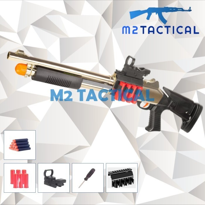Jual Replika Miniatur Mainan Mainan Tembakan Shotgun Shell Eject M 1014 ...