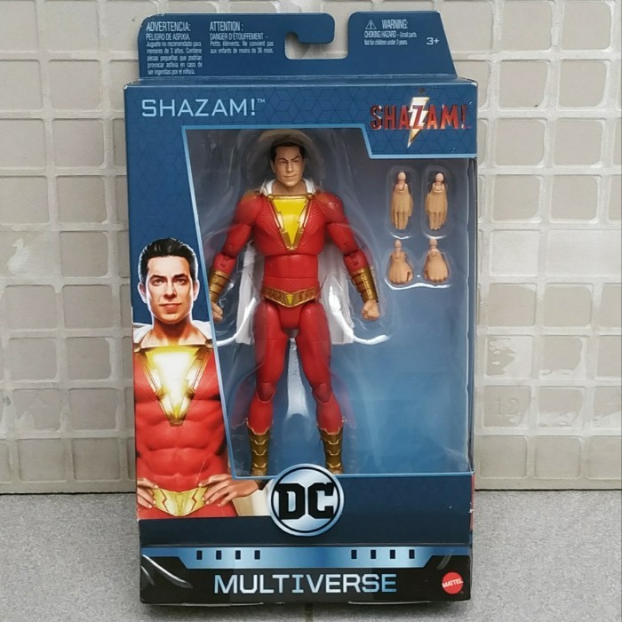 Jual Mattel Dc Multiverse Shazam Billy Batson Captain Marvel Fury Of ...