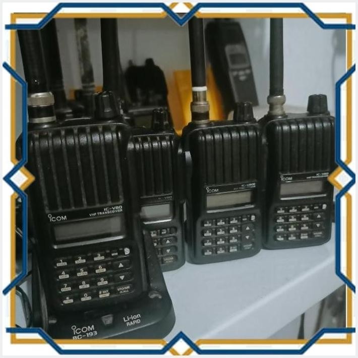 Jual [LGD] HT ICOM V80 ORIGINAL DARI PT ELI VHF PLUS CHARGER | Shopee ...