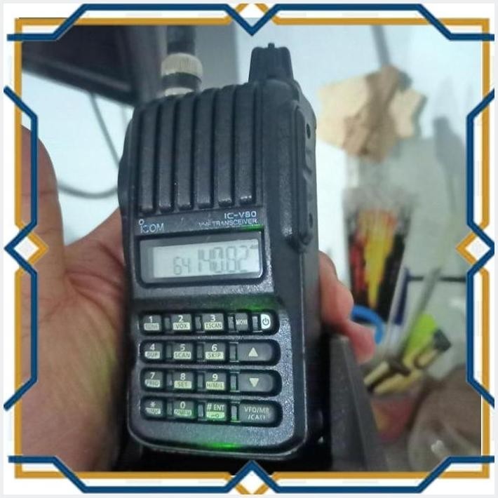 Jual [LGD] HT ICOM V80 BEKAS NORMAL ICOM IC V 80 SIAP PAKAI ORIGINAL ...