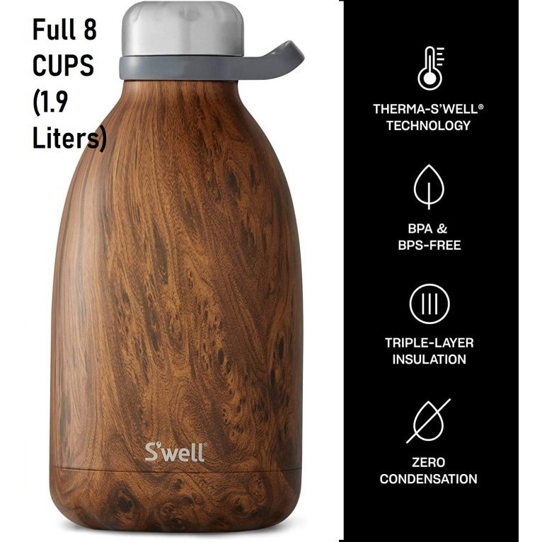 Jual S'well Swell Stainless Steel Roamer Travel Water Bottle Jumbo Size | Shopee Indonesia