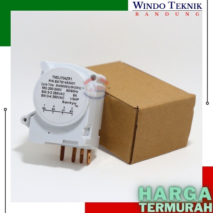 Jual TIMER KULKAS LG SANKYO DEFROST KULKAS LG TIMER KULKAS TMDJ04ZR1 ...