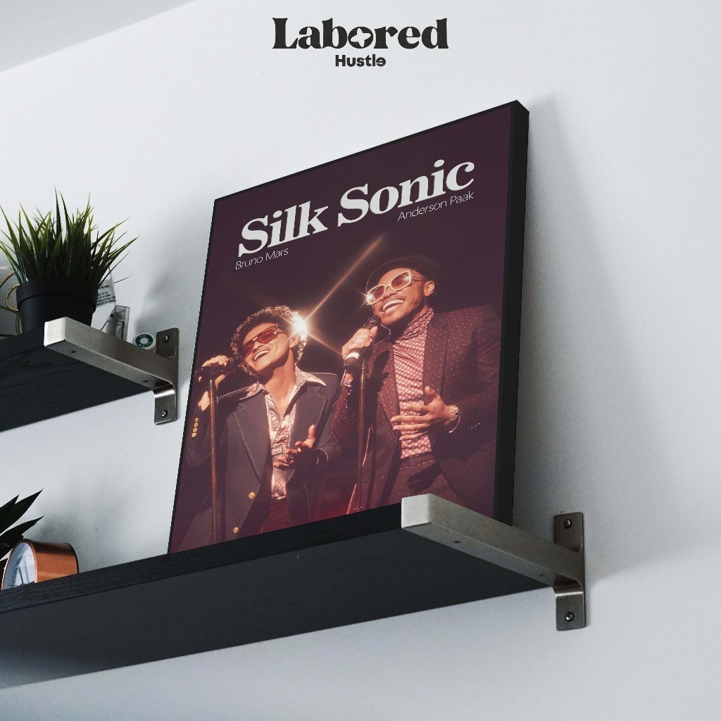 Jual Poster Frameblock Bruno Mars Silk Sonic Bingkai Fiber Kamar Tidur ...