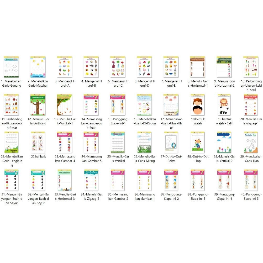 Jual BUKU AKTIVITAS PERTAMAKU WORKSHEET WIPE AND CLEAN VOL.1 || BUKU ...